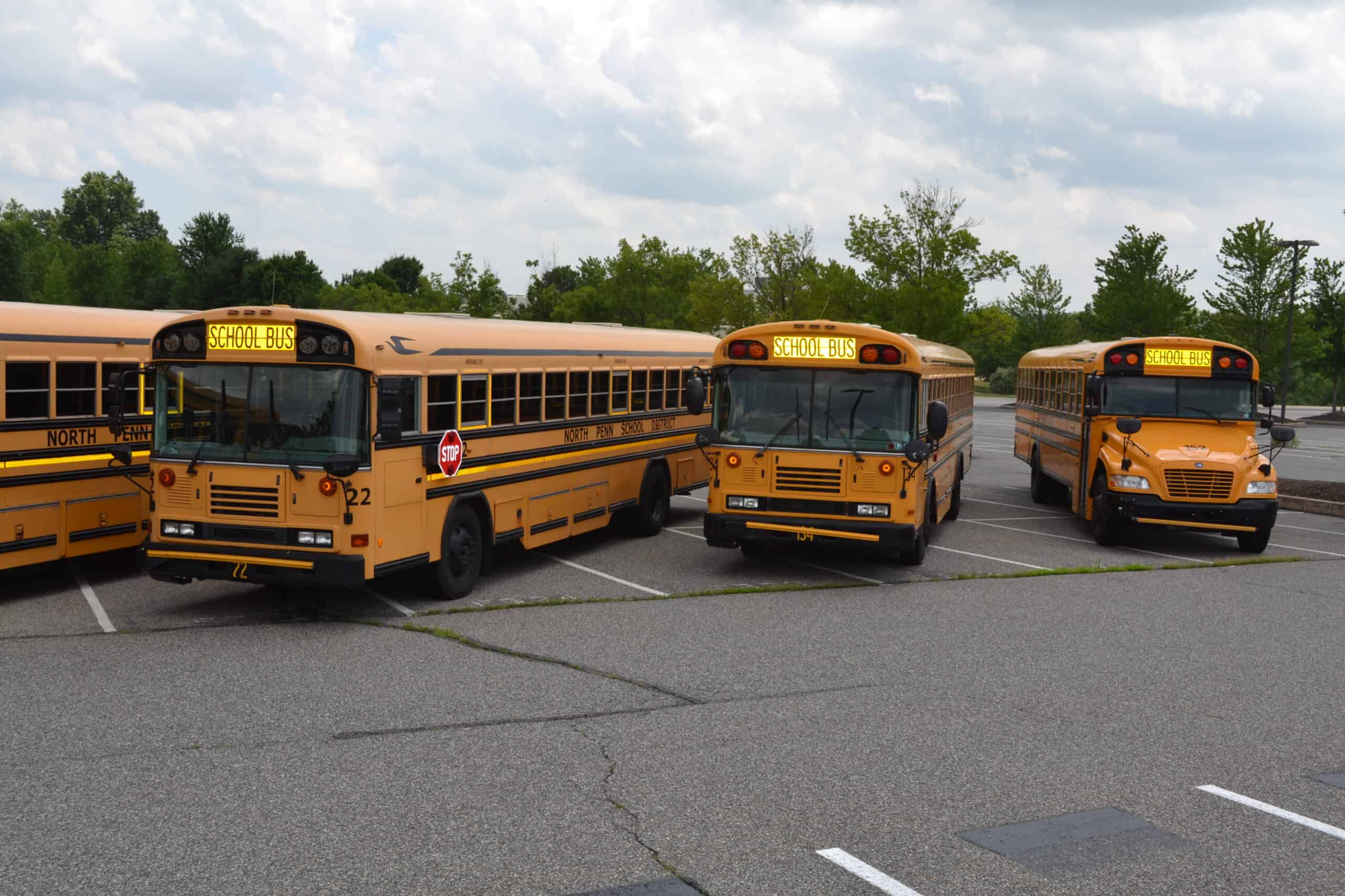 The cool kids ride air conditioned school buses - MACS